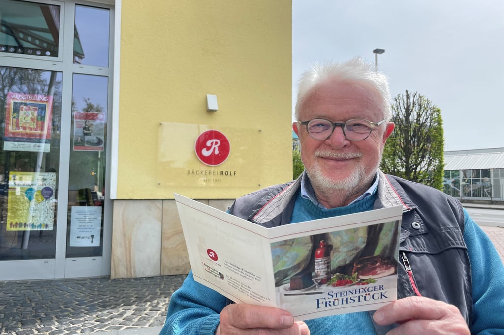 "Steini" trägt den Steinhäger von Steinhagen in die Welt