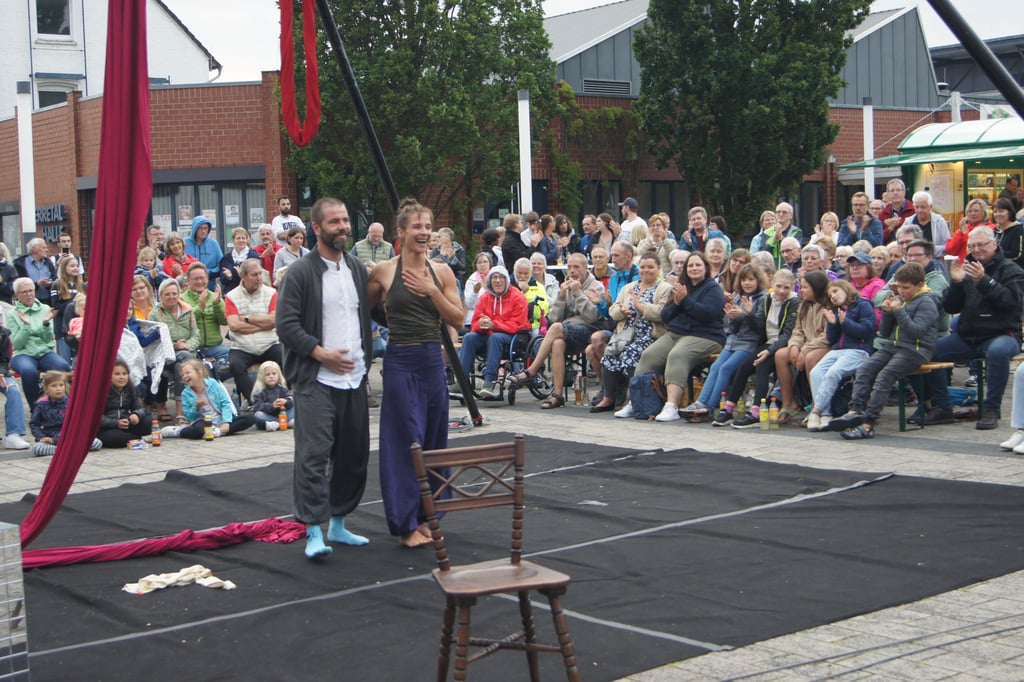 Gefeierter Abschluss des Straßentheaters in Löhne