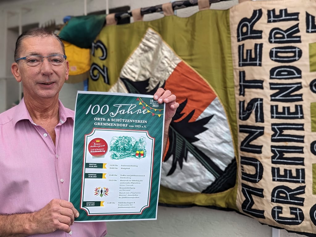 Münster: Ortsschützenverein Gremmendorf ist seit 100 Jahren aktiv Münster: Ortsschützenverein Gremmendorf ist seit 100 Jahren aktiv