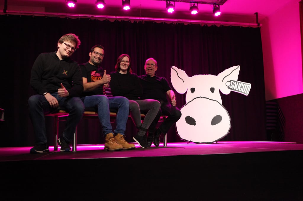 Zum Schluss gibt's ein Musiker-Heimspiel