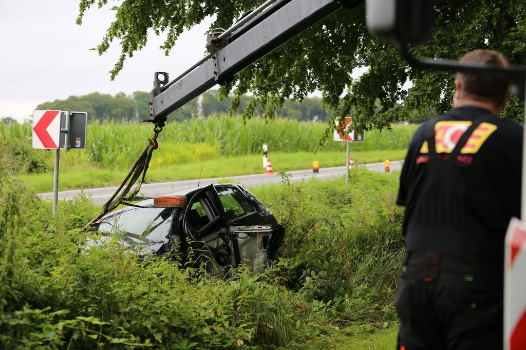 Schwerer Unfall in Spenge