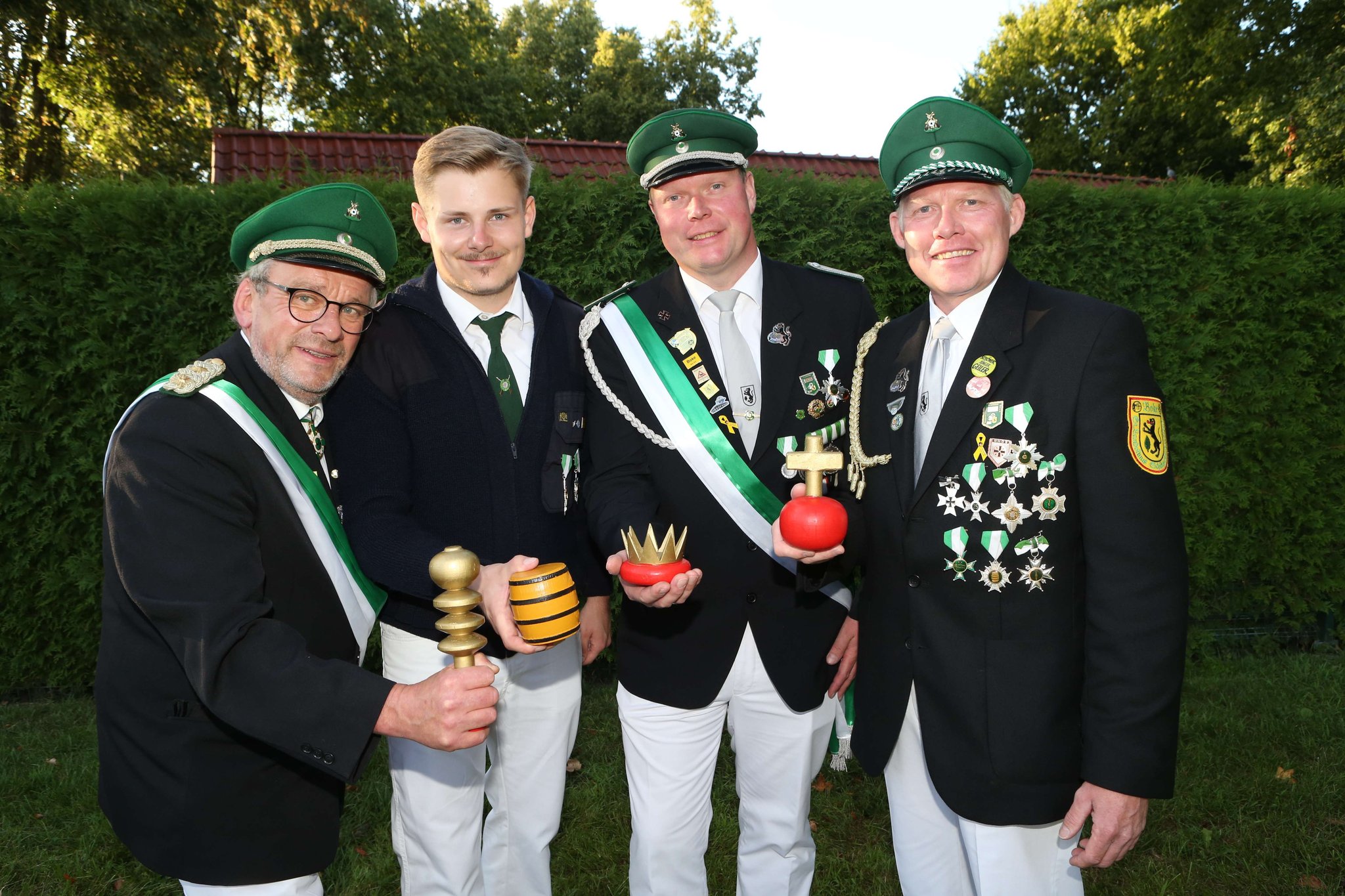 Daniel und Rebecca Kößmeier regieren Schützen in Delbrück-Boke