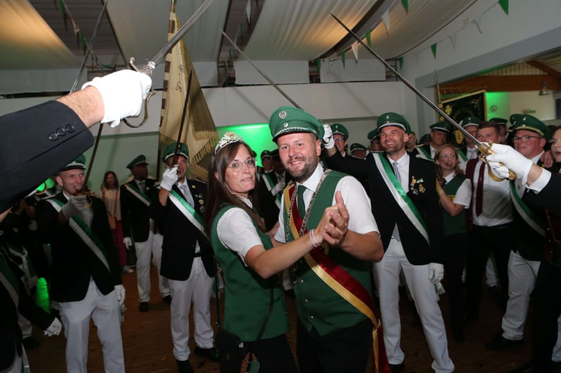 Daniel und Rebecca Kößmeier regieren Schützen in Delbrück-Boke