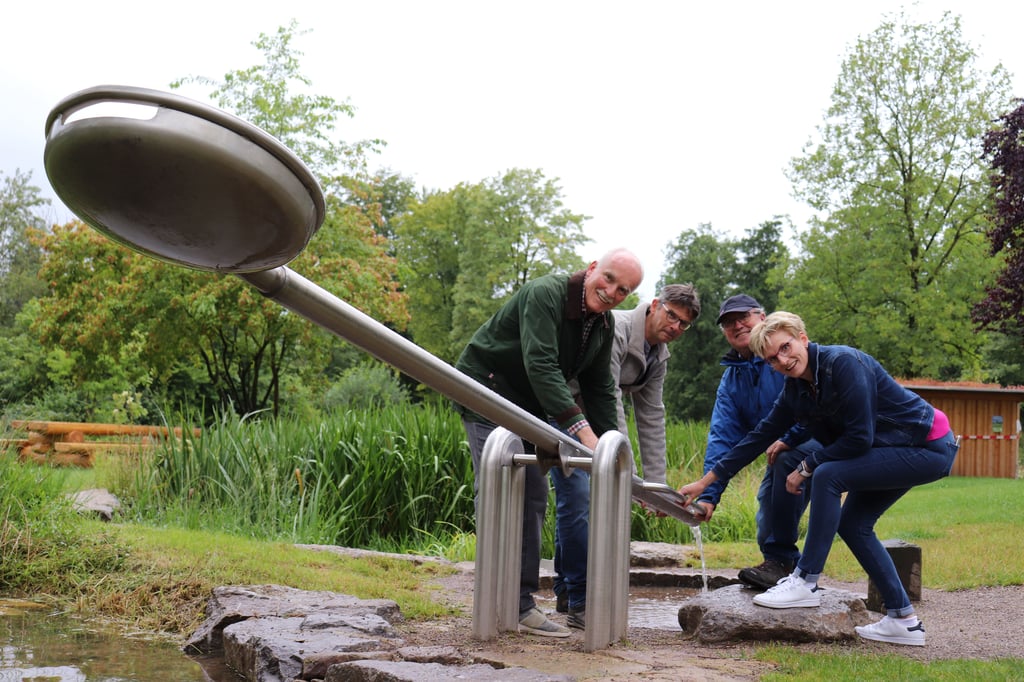 Teichanlage „Am Spring“ lädt Menschen in und um Buke zum Verweilen ein