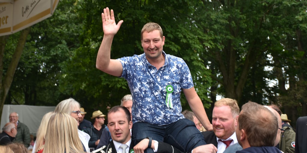 Sascha Gewing Schützenkönig