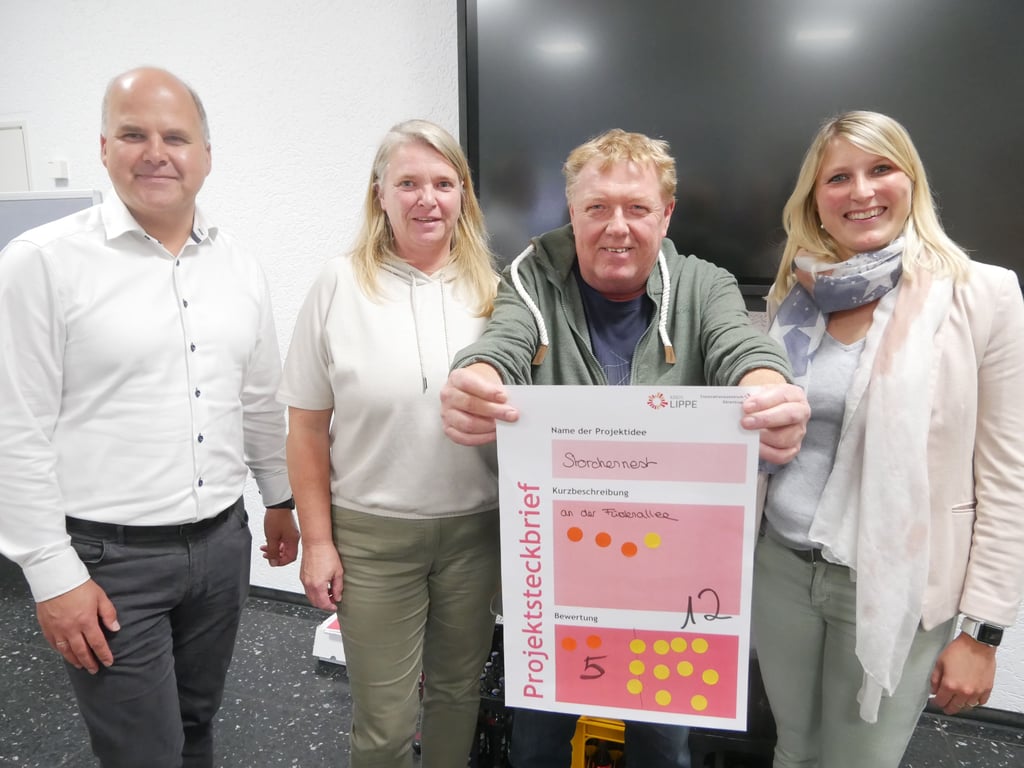 Störche sollen in Oesterholz-Haustenbeck angesiedelt werden