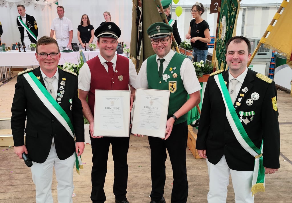 Auszeichnungen für engagierte Musiker in Delbrück-Boke