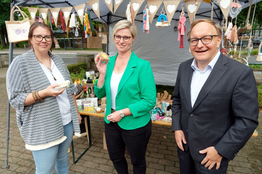 Neues Angebot auf dem Wochenmarkt