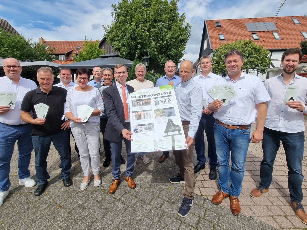 Meisterkonzerte: Fünf Musikabende und zwei Weltstars in Warburg