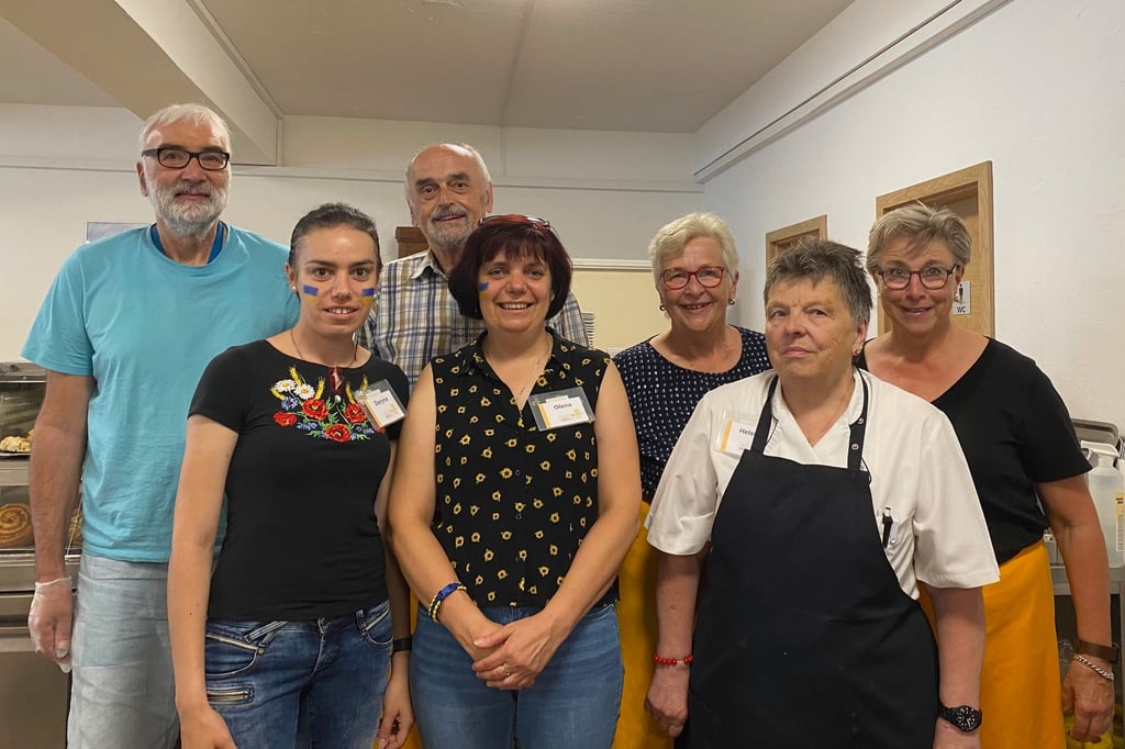 Ukrainer sagen am Nationalfeiertag Danke im Gasthaus des Erzbistums ...