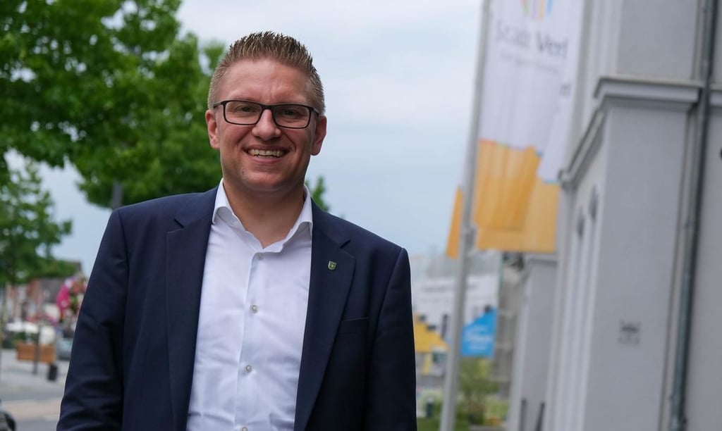 Robin Rieksneuwöhner soll Bürgermeister von Verl werden
