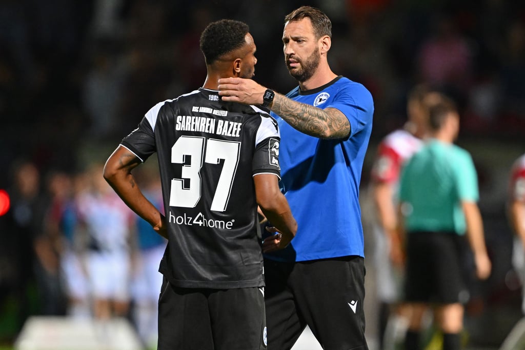 Arminia-Coach Kniat: „Da könnte auch Bob der Baumeister Trainer sein“