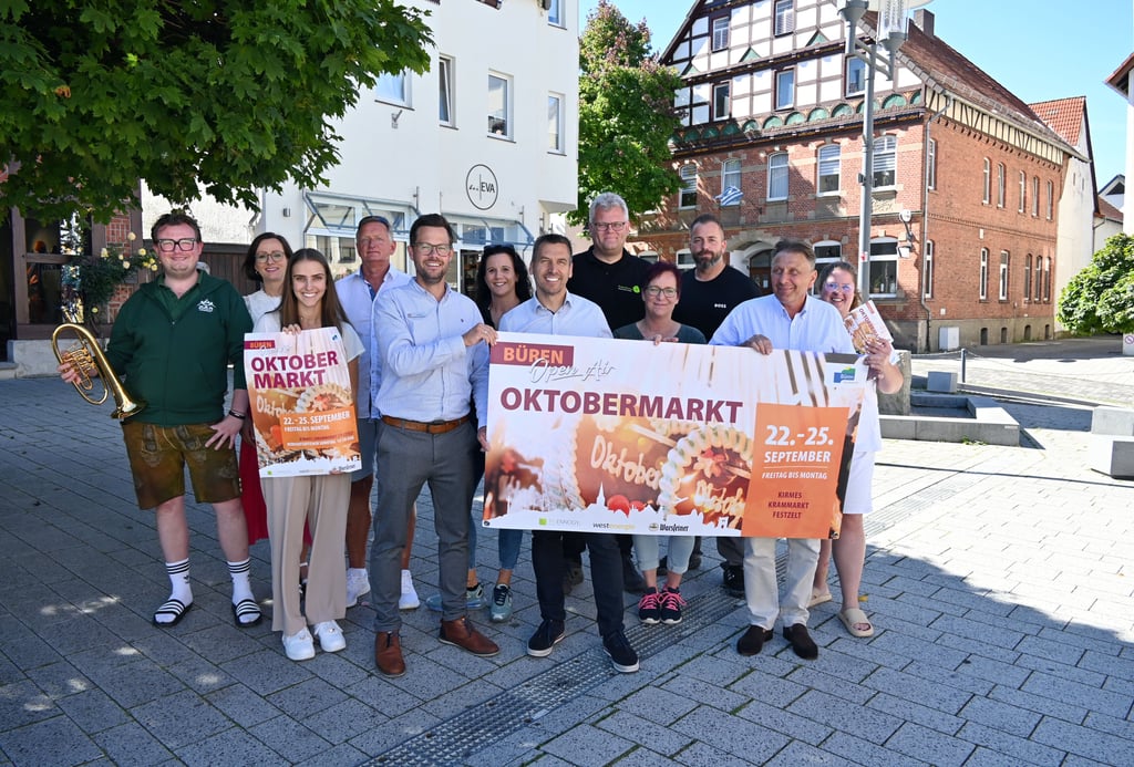 Vorfreude auf den Oktobermarkt in Büren steigt
