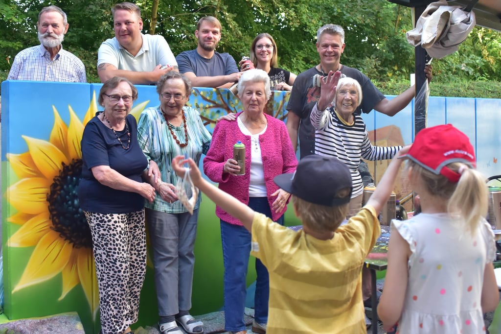 Senioren sprühten bestens motiviert