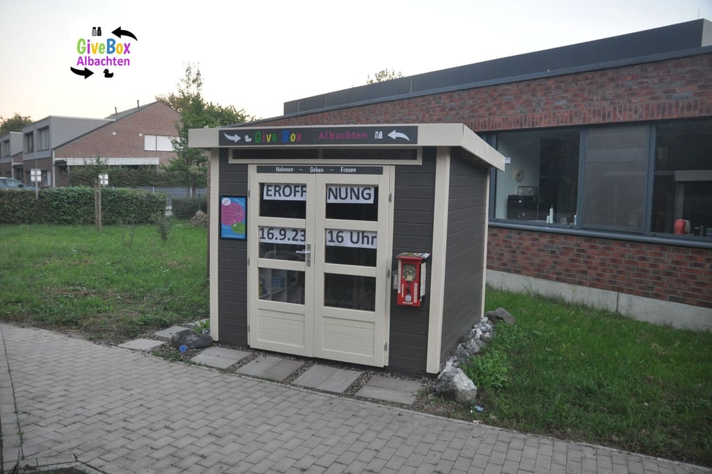 Münster: Albachtens erste Givebox wird eröffnet