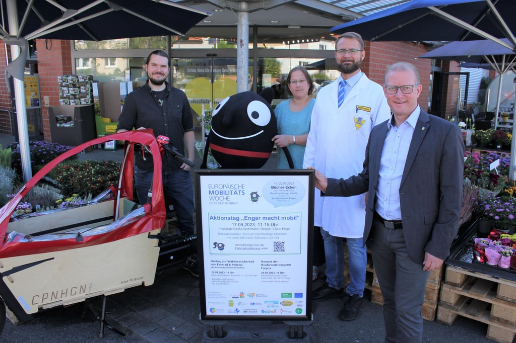Enger macht mobil: Aktionstag zum Mitmachen bei Edeka Wehrmann