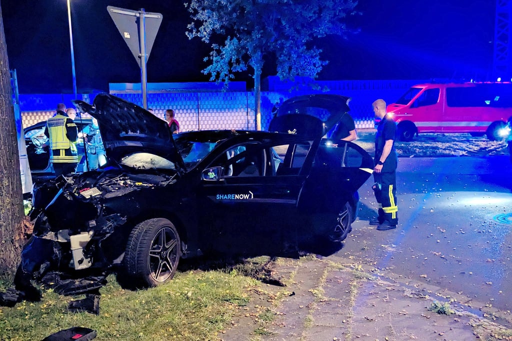 Verdacht auf illegales Rennen – Suche nach Auto im Kanal ohne Erfolg