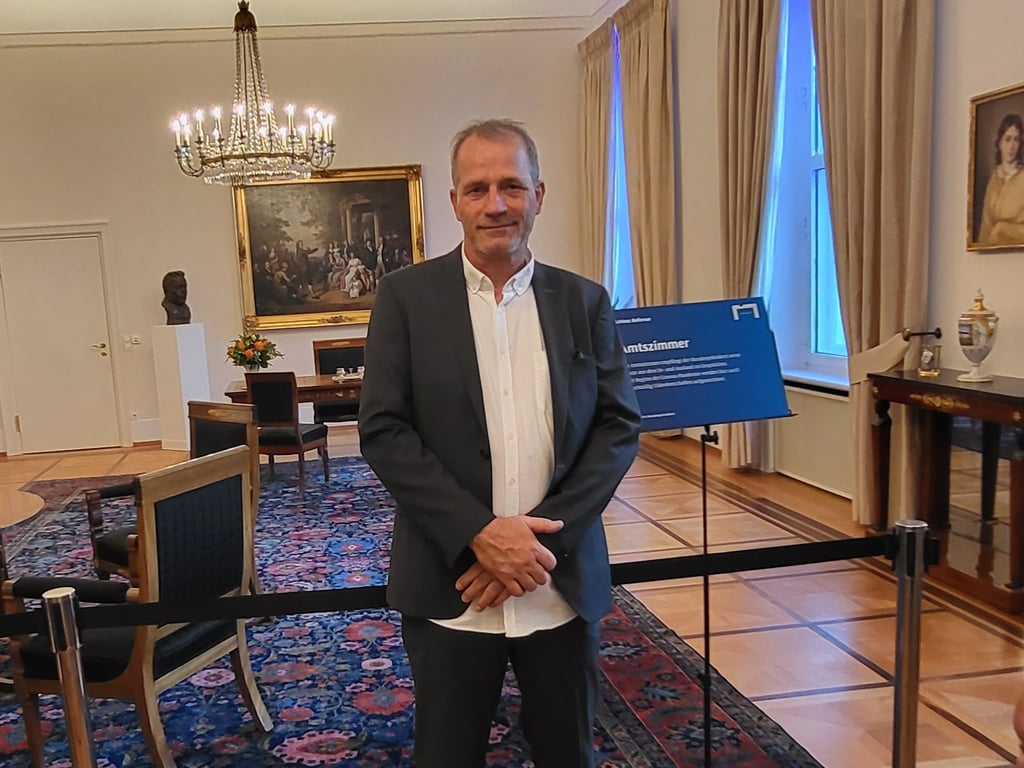 Auf einen Handschlag mit Frank-Walter Steinmeier