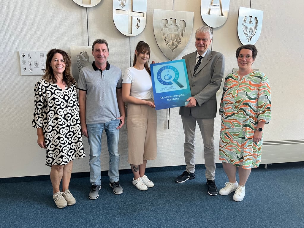 St.-Marien-Hospital Marsberg mit Qualitätssiegel ausgezeichnet