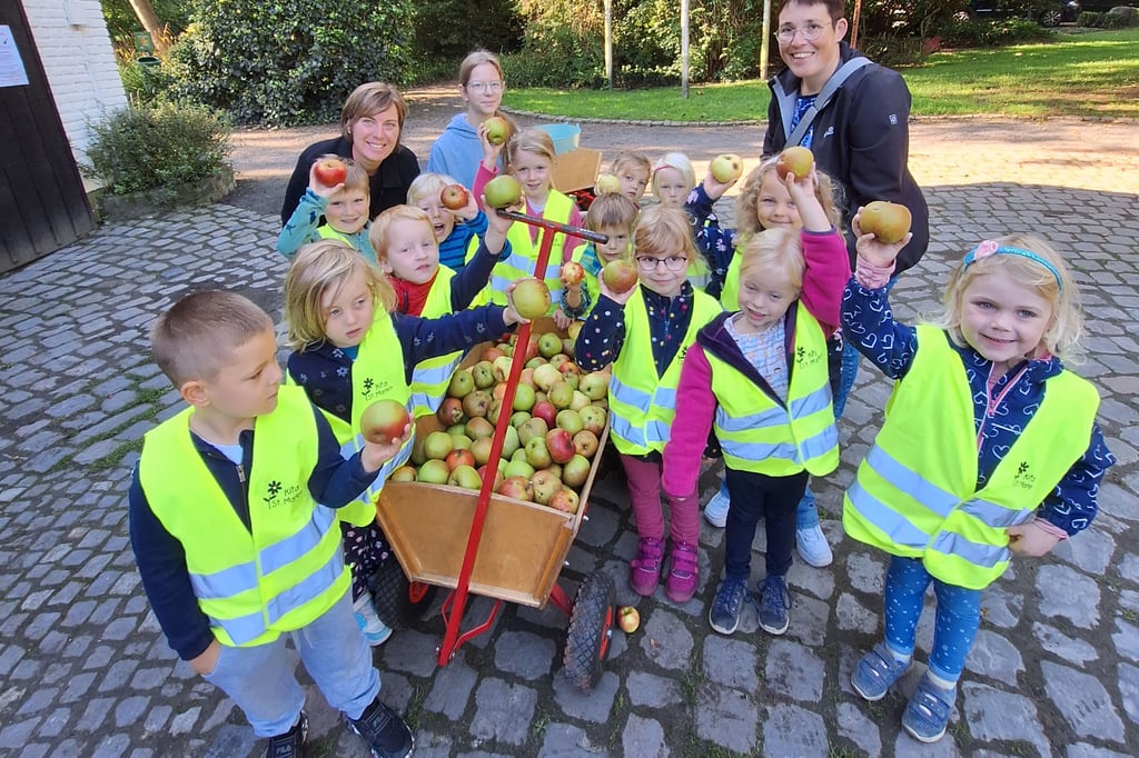 Wie der selbst gepflückte Apfel zu leckerem Saft wird