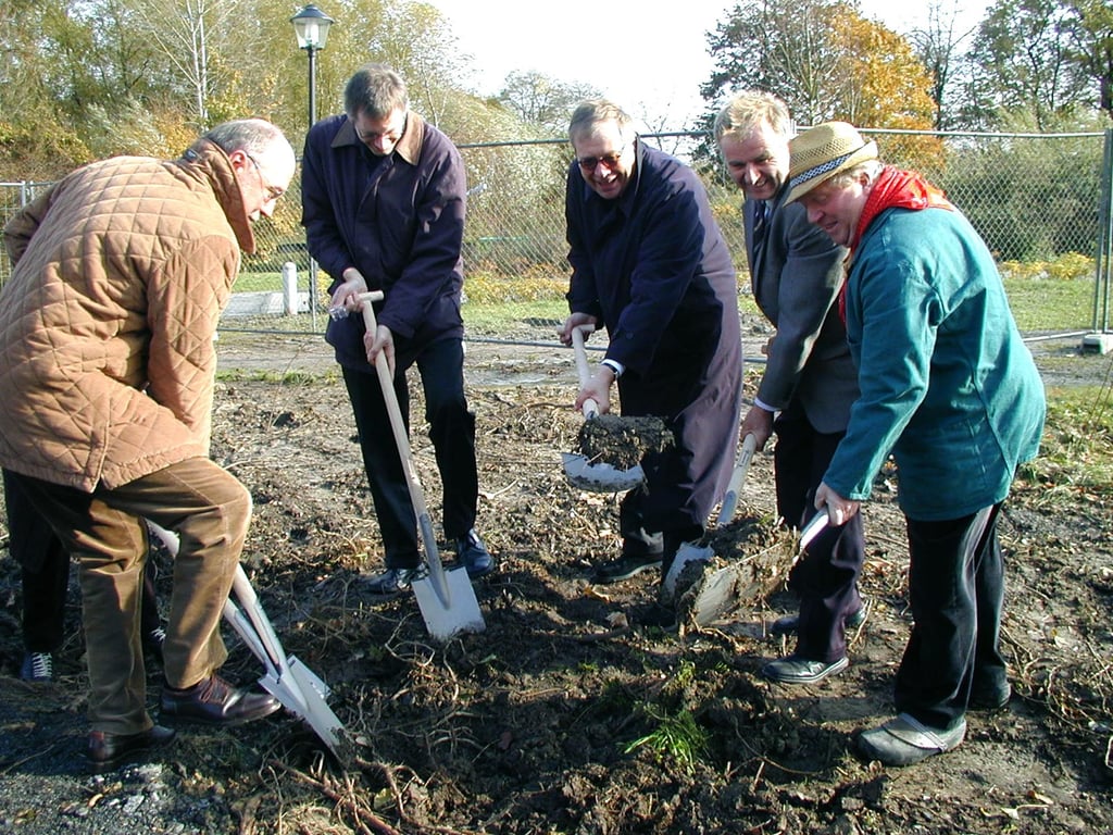 Spatenstich für ein besonderes Objekt