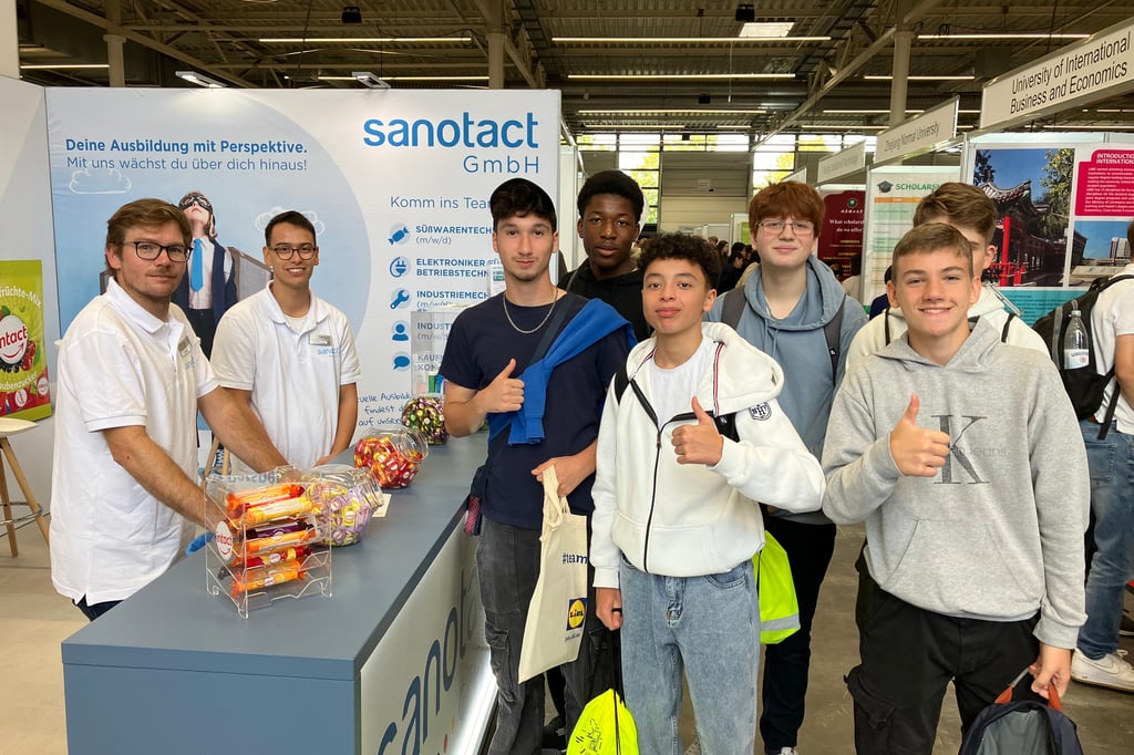 Über 3500 Schüler besuchen Ausbildungsmesse Vocatium 2023