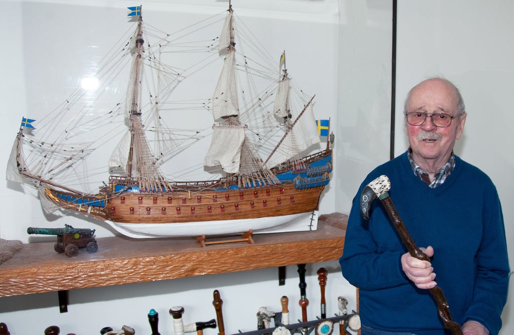 Mit einem alten Spazierstock fing alles an