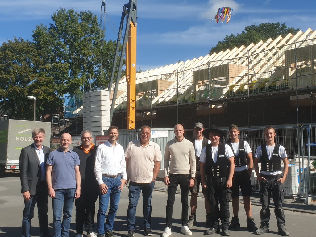 Arbeiten schreiten zügig voran