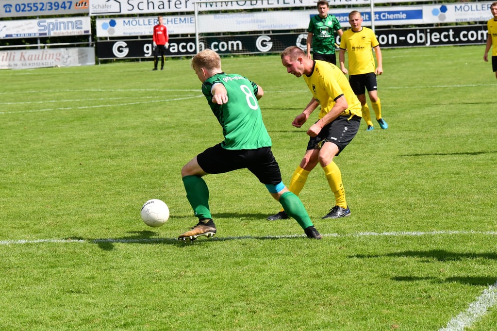 Langenhorster veredeln Englische Woche, Galaxy bekommt Punkte am Grünen ...