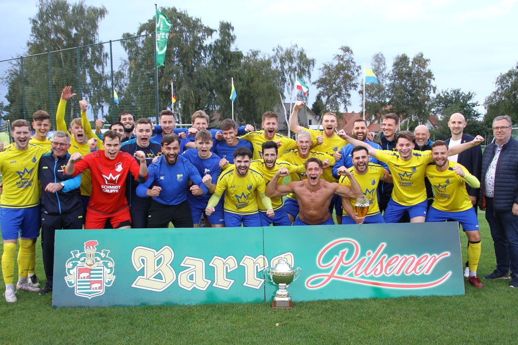 Fußball-Kreispokal: TuS Dielingen feiert im dritten Anlauf den Titel