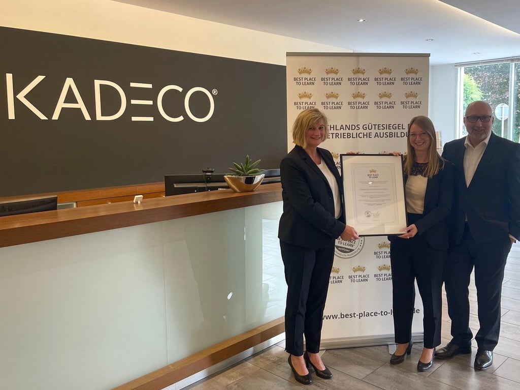 Espelkamp: Kadeco erhält Qualitätssiegel für Ausbildung