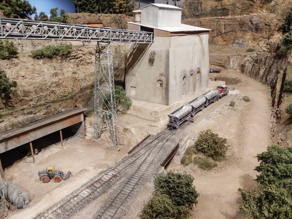 Modellbundesbahn in Brakel