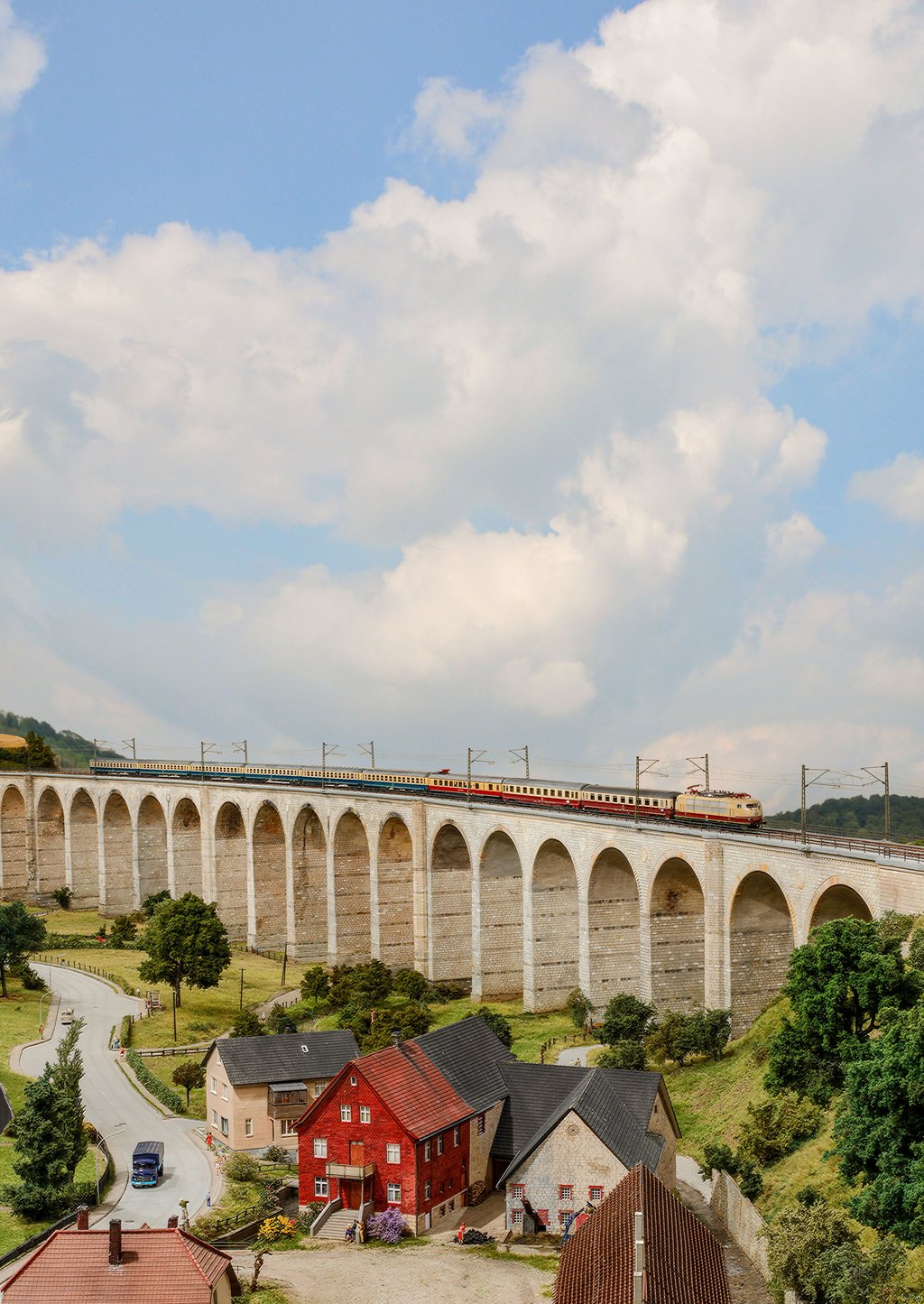 Modellbundesbahn in Brakel