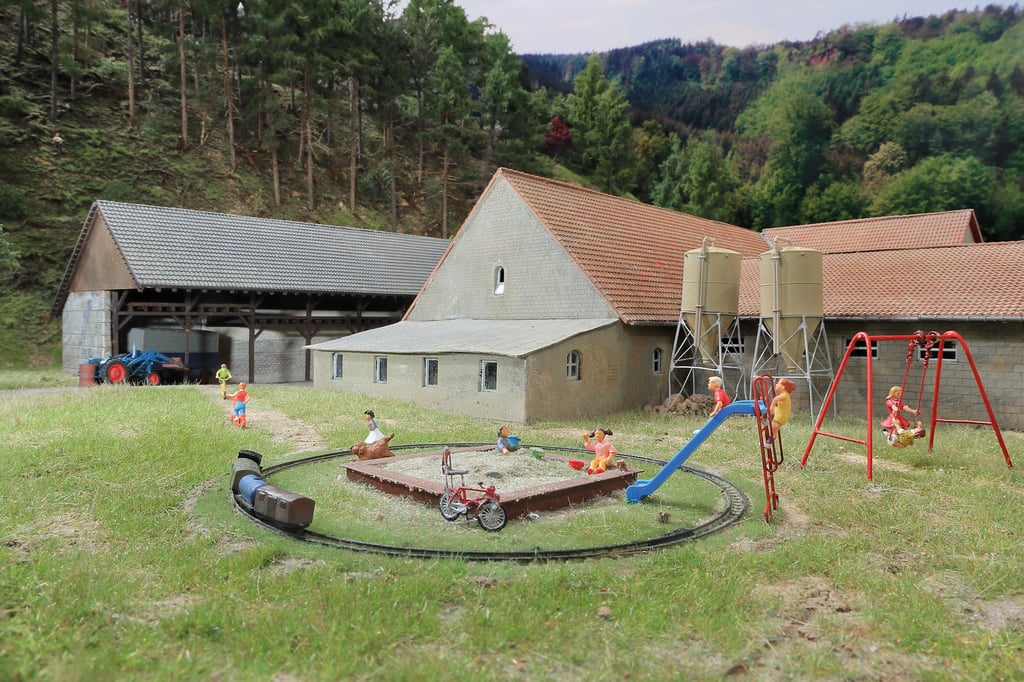 Modellbundesbahn in Brakel