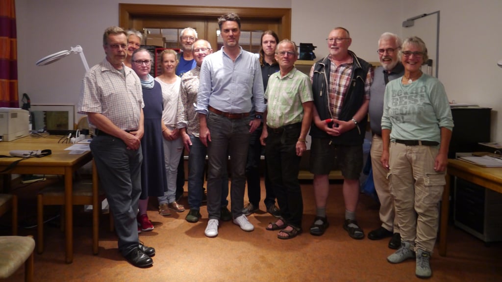 Bundestagsabgeordneter Robin Wagener zu Gast in Steinheim im Klön-Café