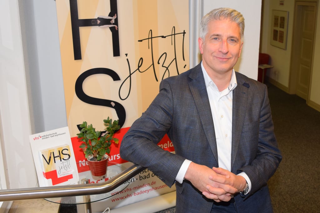 Bad Oeynhausen: Frank Mauritz aus Bünde ist neuer Direktor der VHS