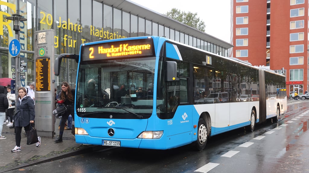 Münster: Schüler brauchen mit dem Bus 80 Minuten für sieben Kilometer