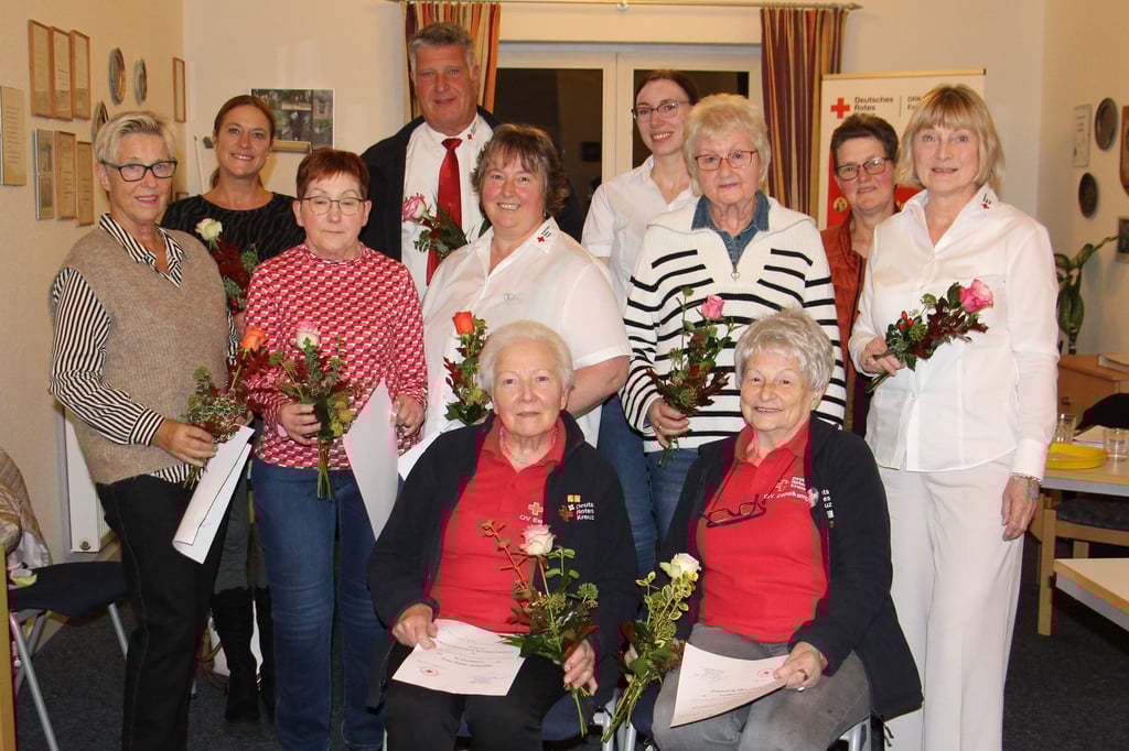 Espelkamp: Viele Ehrungen beim Roten Kreuz