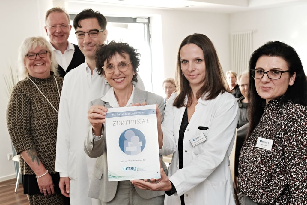 DMSG zeichnet Weserbergland-Klinik Höxter aus