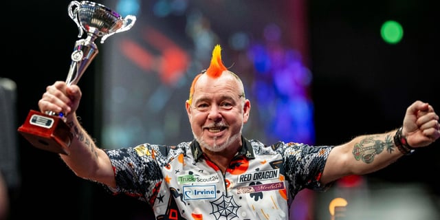 Peter Wright zum zweiten Mal Darts-Europameister