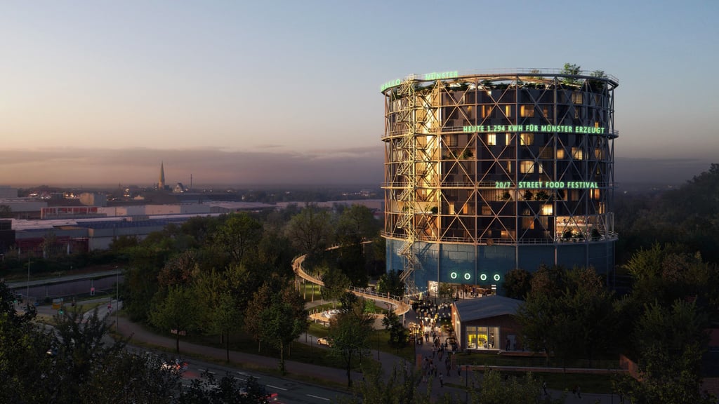 Wie und wann der Gasometer-Bau in Münster gelingen soll