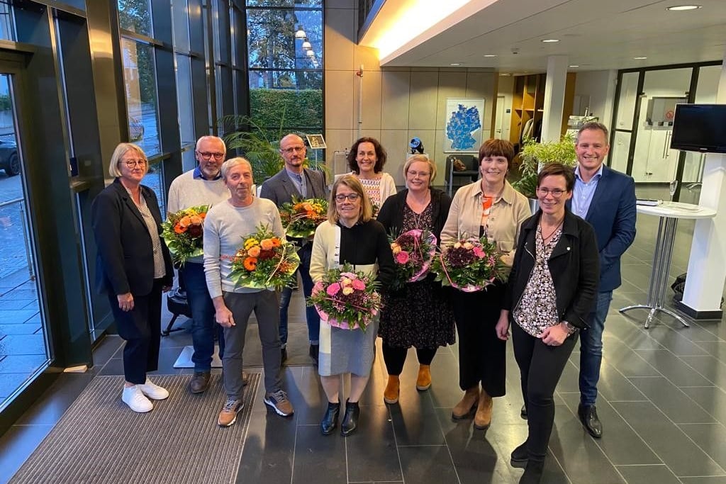 Steinhagen: Jung Pumpen ehrt Jubilare