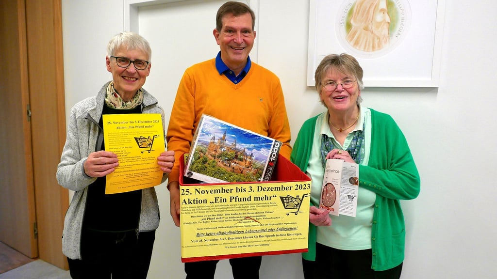 Münster-Roxel: Aktion „Ein Pfund mehr“ startet