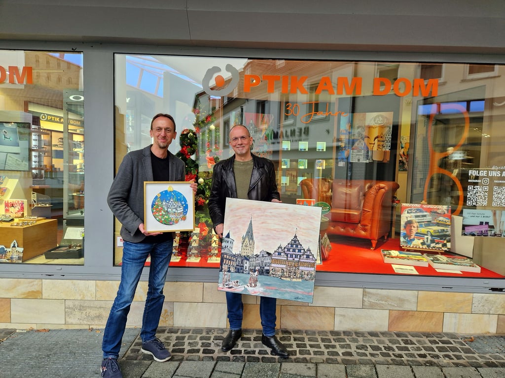Schaufenster wird zum „Kunstwohnzimmer“: Paderborner Künstler stellen ...