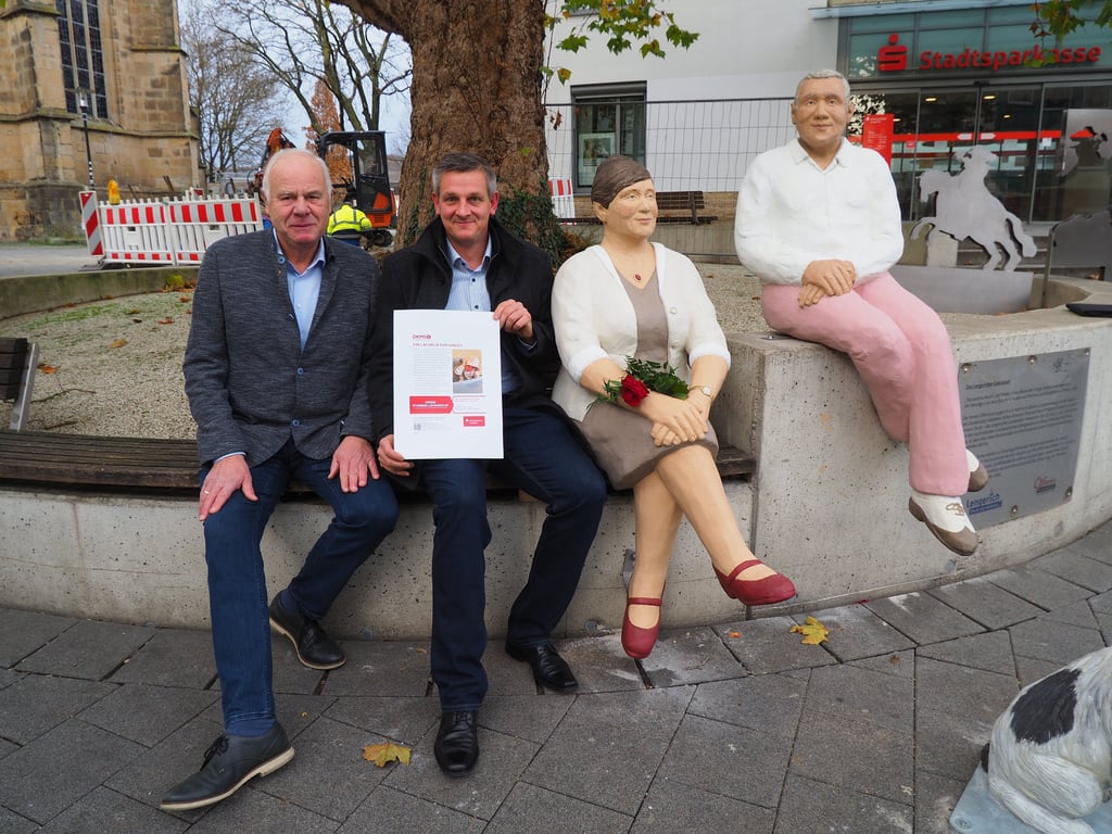 Lengerich: Stammzellenspender-Registrierung auf dem Krippenmarkt