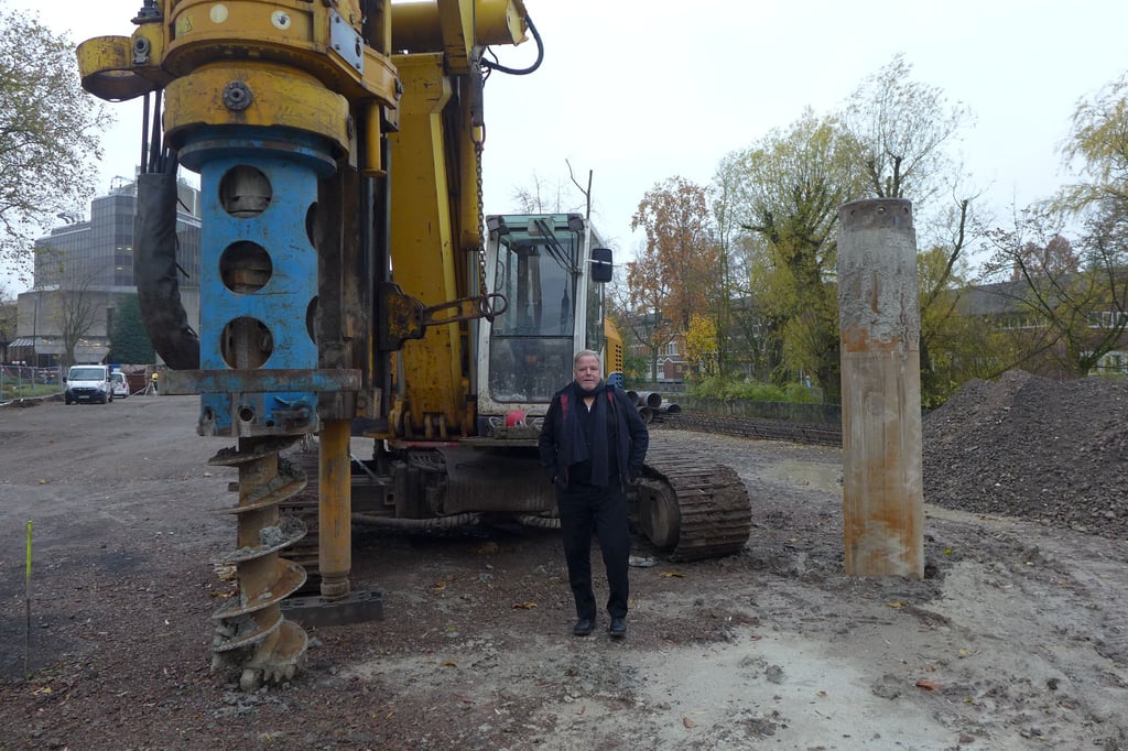 Boden für Stadthausbau ist bereitet