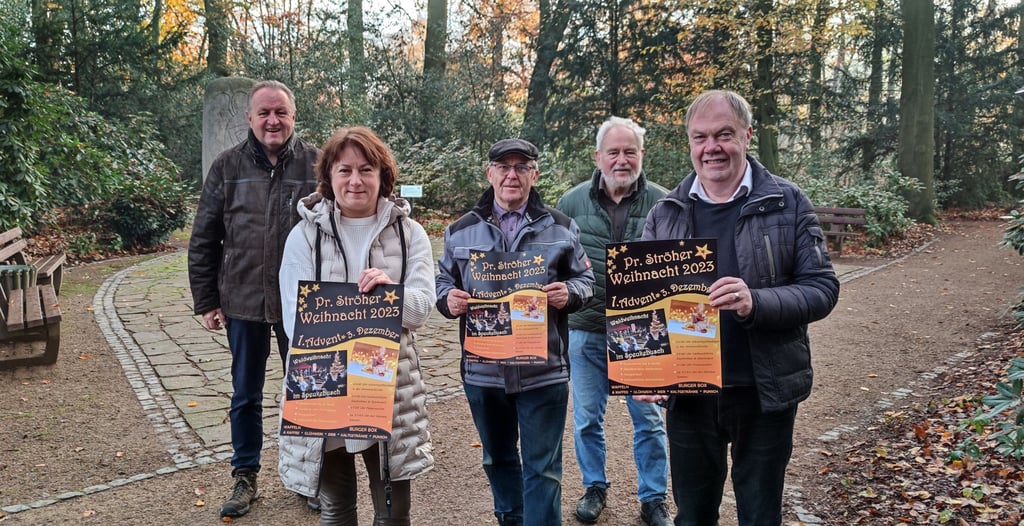 Rahden: Idyllische Waldweihnacht im Speukebusch