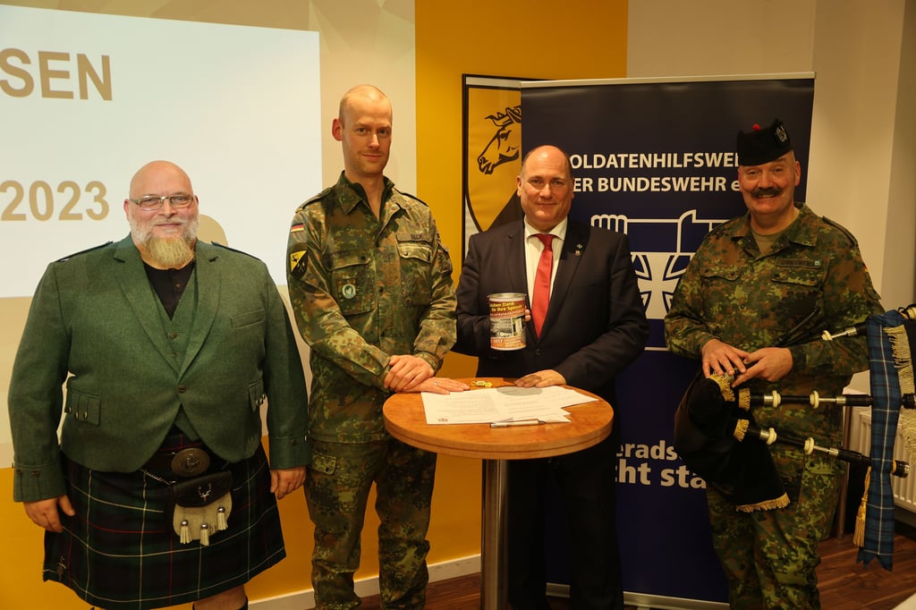 Schottische Töne in der Kaserne