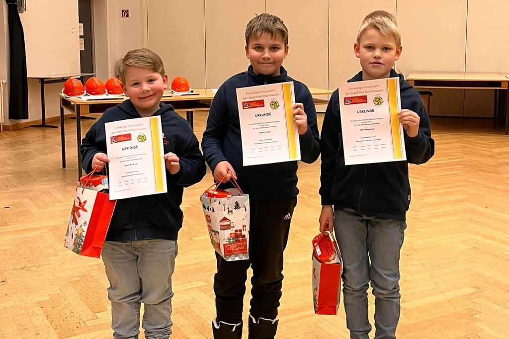 „Feuerdrachen“ Bad Oeynhausen feiern Weihnachten vor