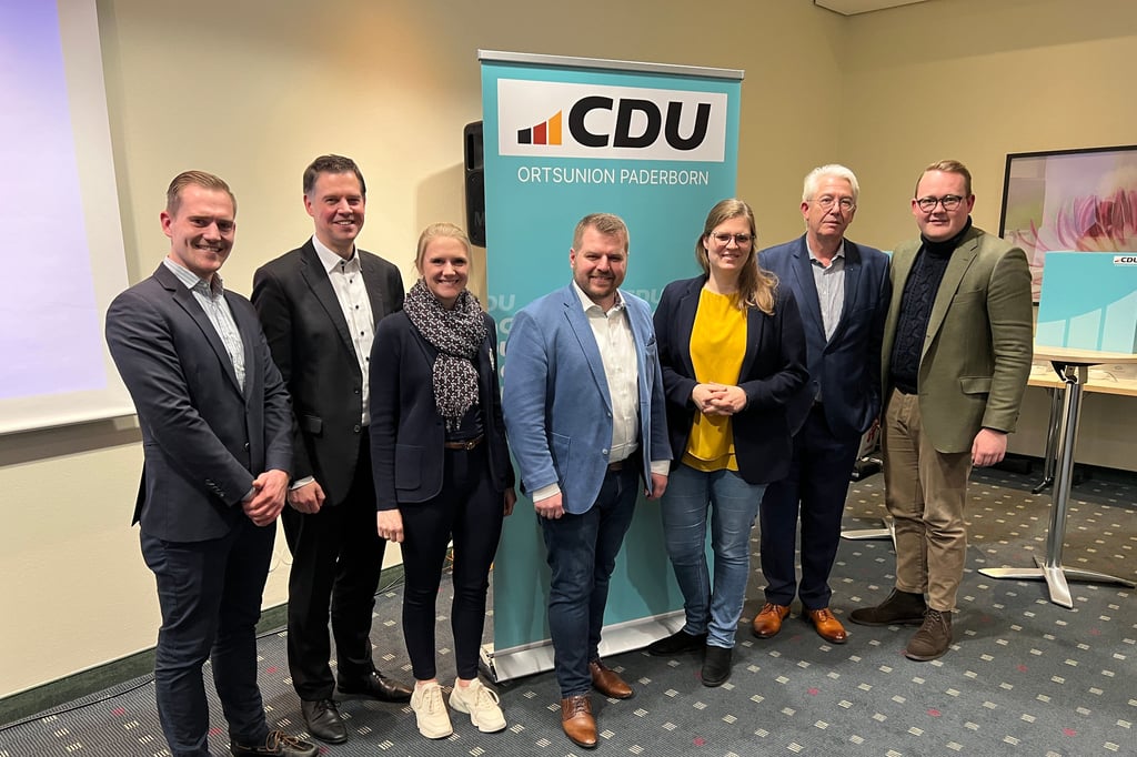 CDU-Ortsunion Paderborn: Vorstandsvorsitzender André Springer im Amt bestätigt